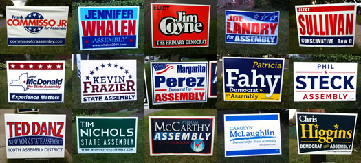 Political Yard Sign Design Primary Part II All Over Albany